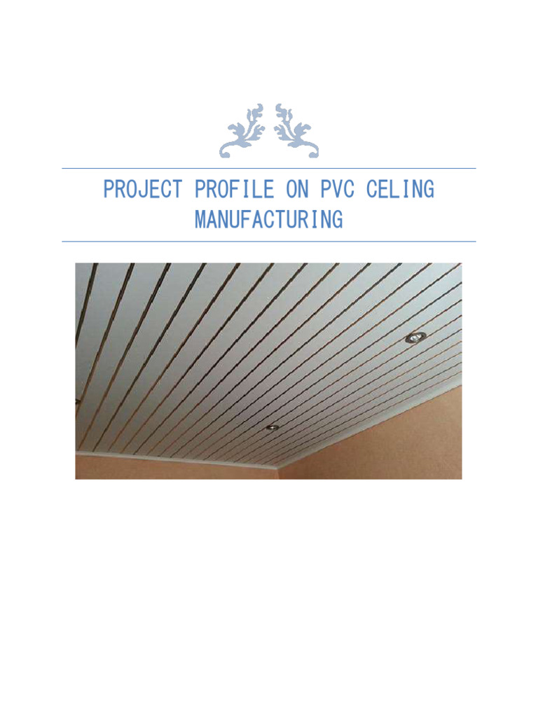 7) Profile On Plastic Manufacturing | PDF | Demand | Technology ...