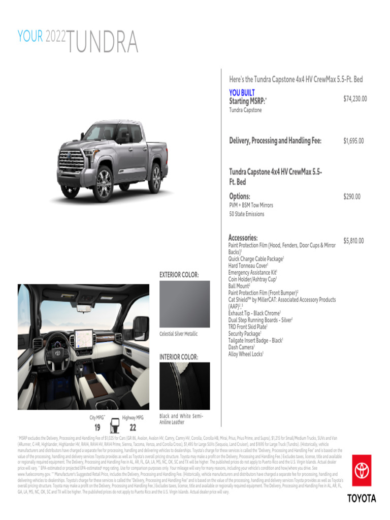 2022 Tundra | PDF