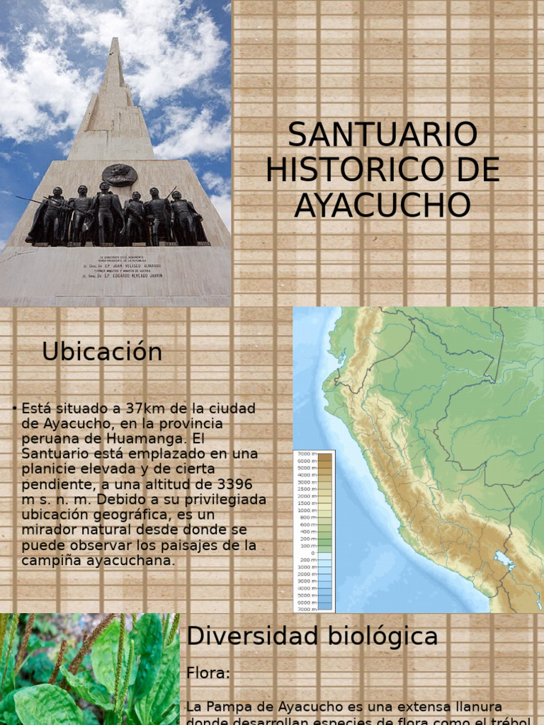 Santuario Historico de La Pampa de Ayacucho | PDF