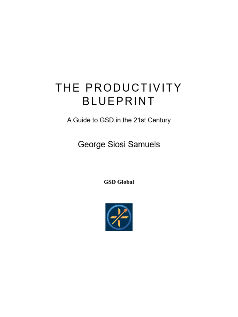 The Productivity Blueprint | PDF The Productivity Blueprint | PDF