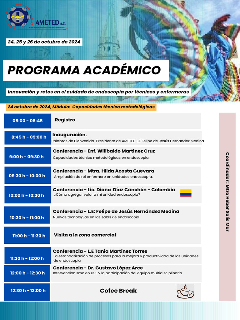 Programa Preliminar AMETED | PDF