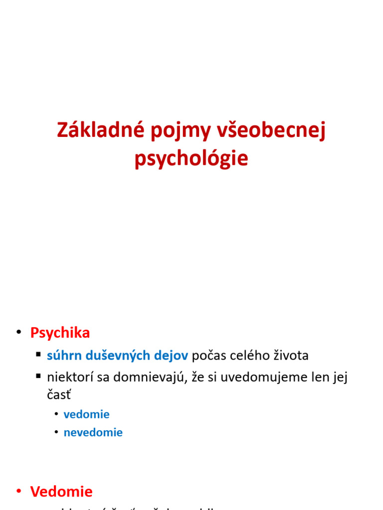 4 Pojmy | PDF