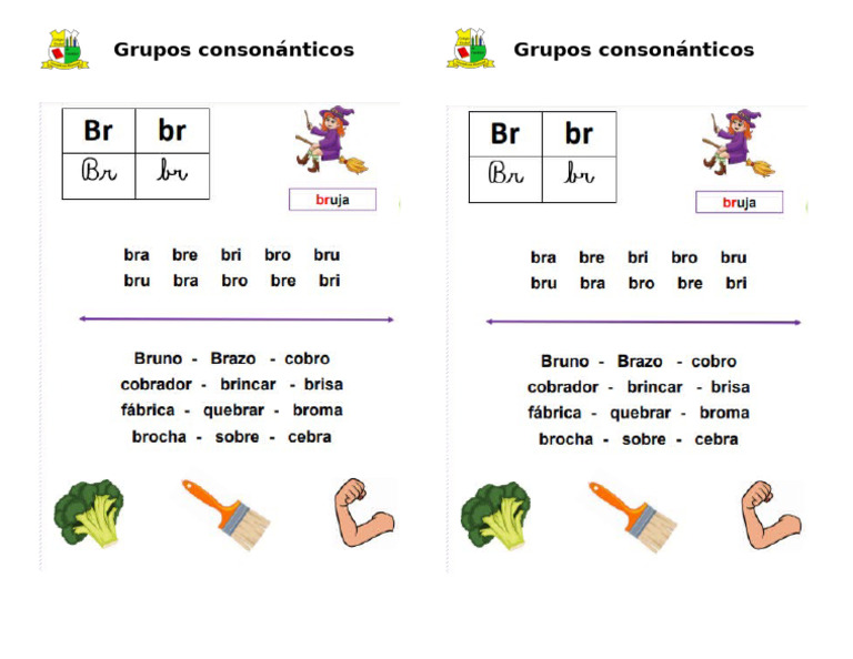 Grupo Consonantico BL1 | PDF