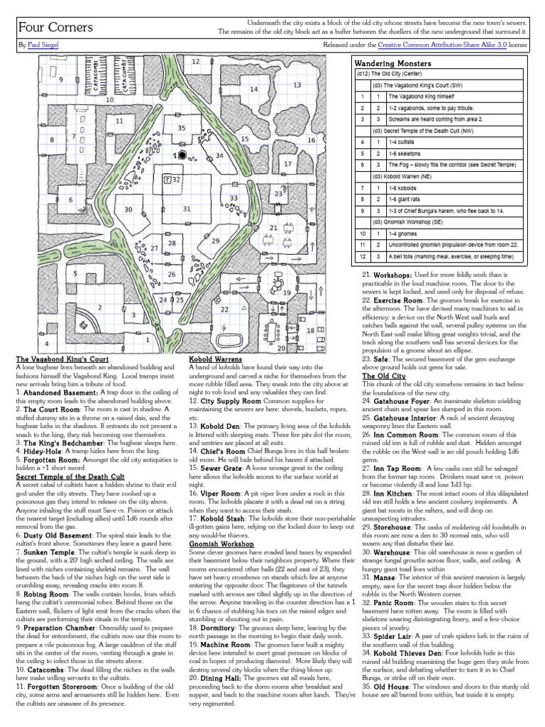 Paul Siegel – Four Corners | PDF