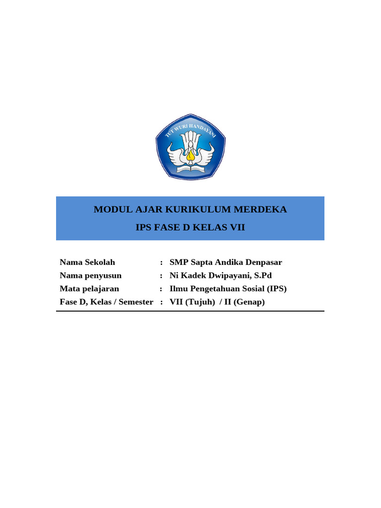 Modul Ajar Bab III | PDF