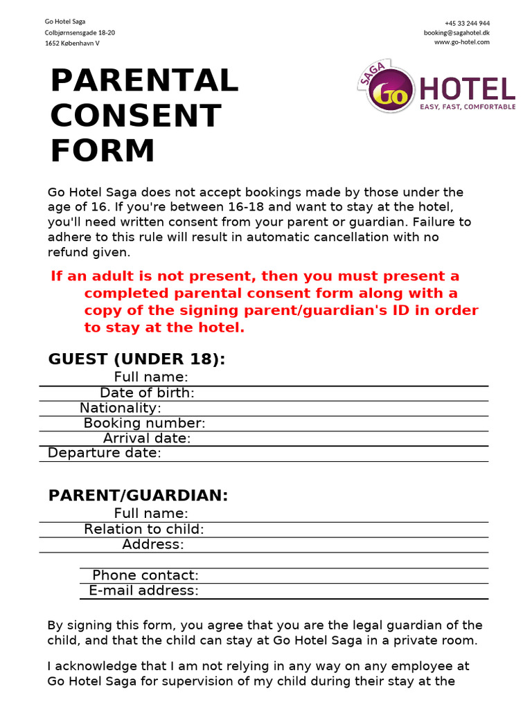 Parental Consent Form | PDF