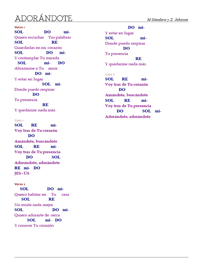 ADORÁNDOTE | PDF | Arte