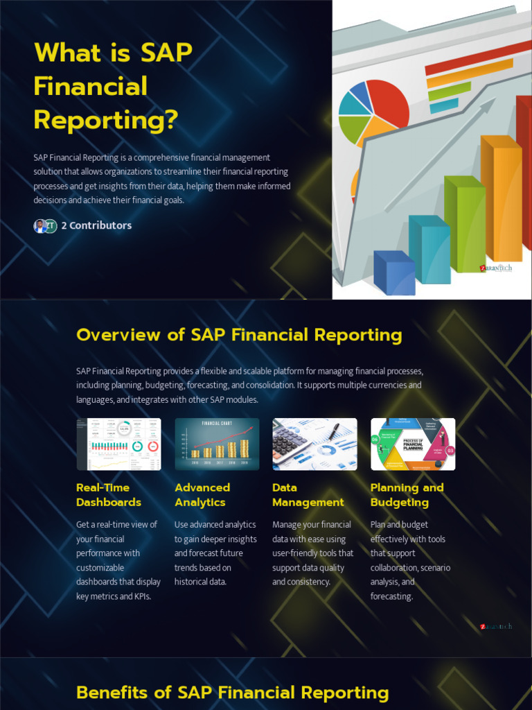 Sap Financial Reporting 1715106436 | PDF | Performance Indicator | Finance & Money Management