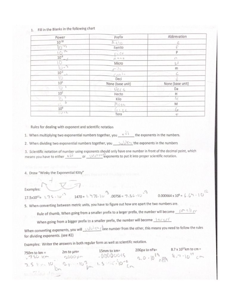 1. Fill in the Blanks in the following chart | PDF