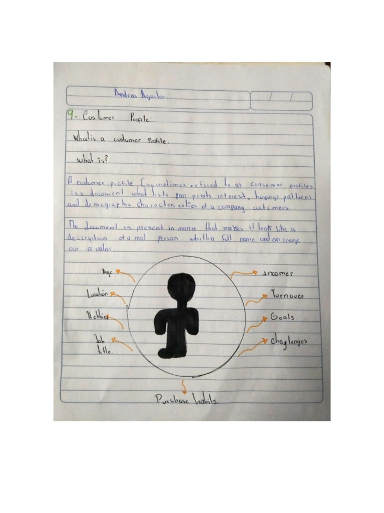 Customer Profile Activity | PDF