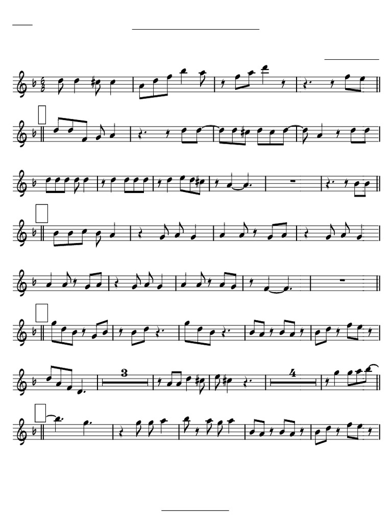 02) Oboe - La Voy A Tocar A Pie | PDF