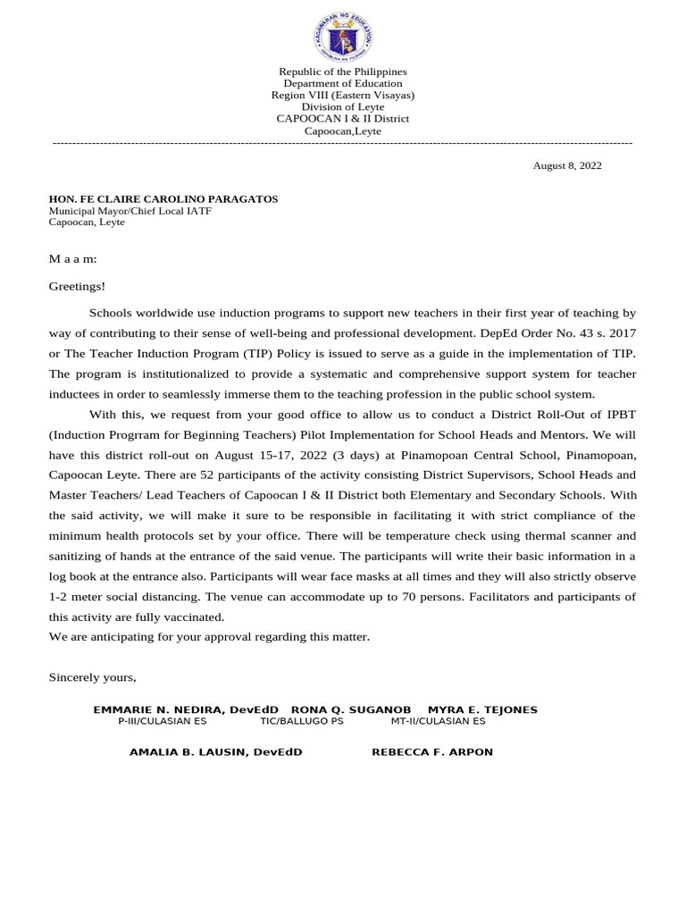 IPBT Letter-to-IATF | PDF