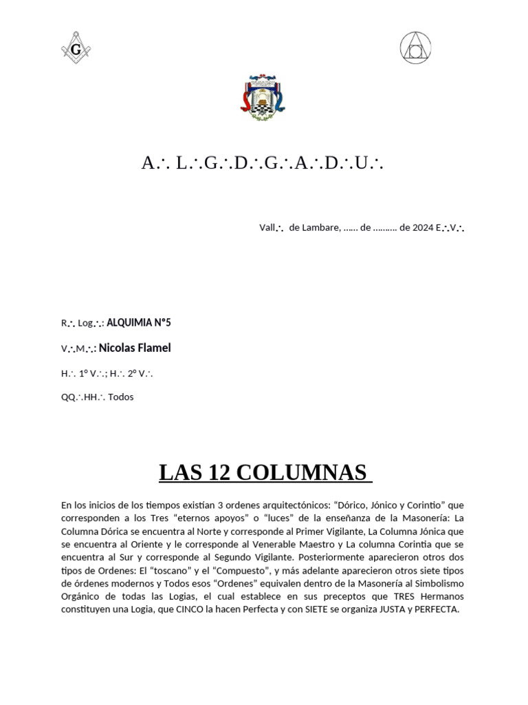 Wilson Ruiz plancha las 12 columnas | PDF