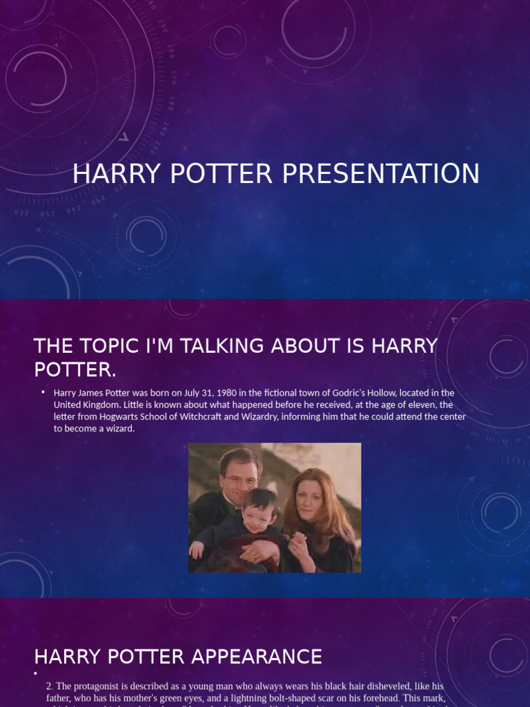 Harry Potter Presentation | PDF
