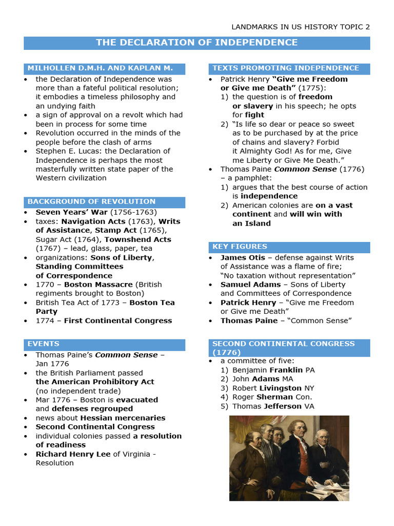 Declaration of Independence | PDF