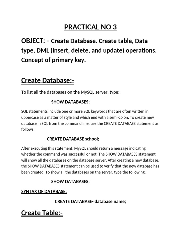 Practical No 3 | PDF