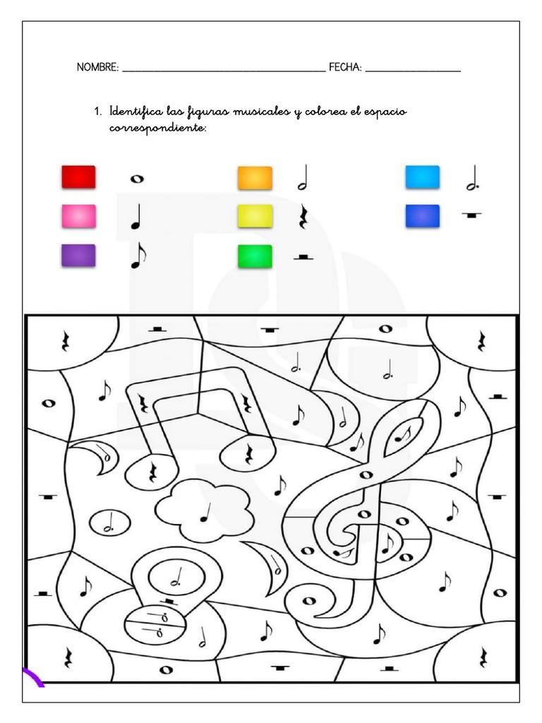 Identifica y Colorea | PDF Identifica y Colorea | PDF