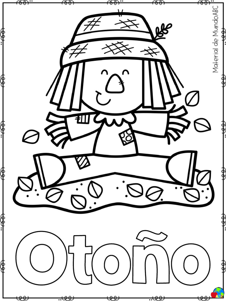 Actividades Colorear Otoño | PDF