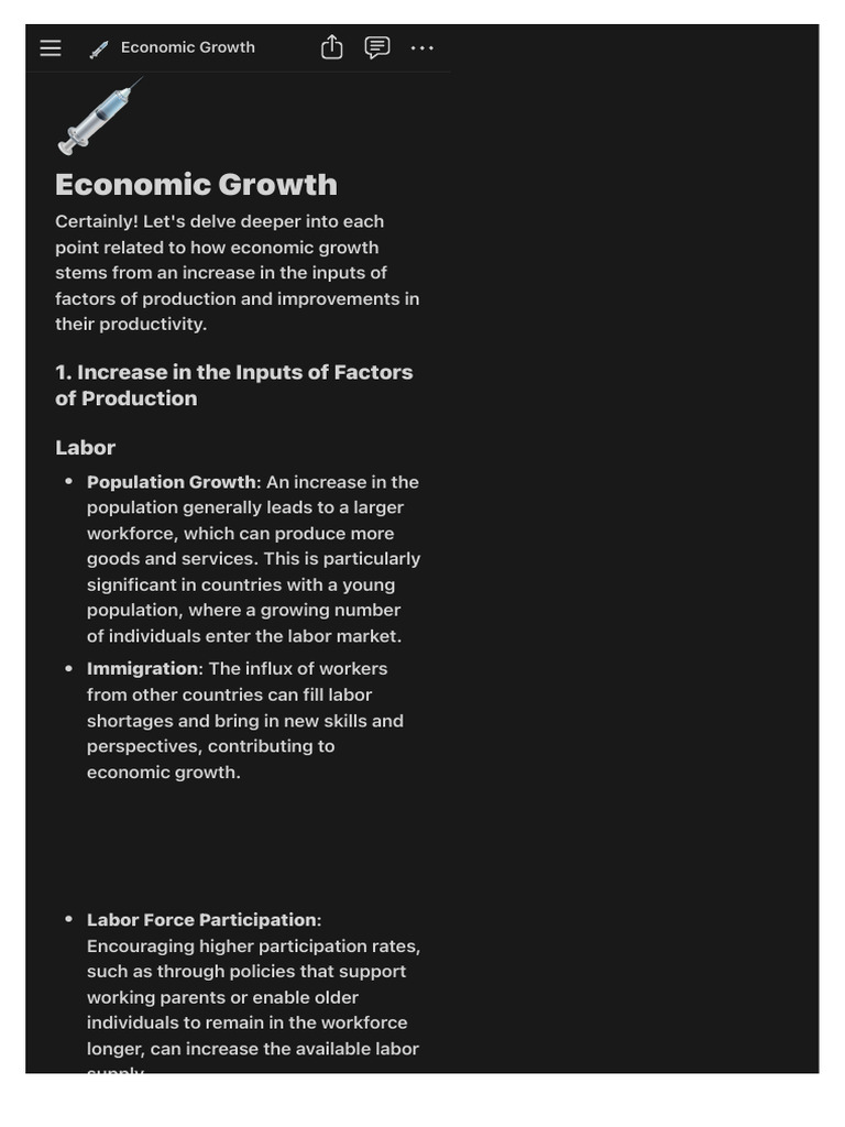 Economic growth | PDF