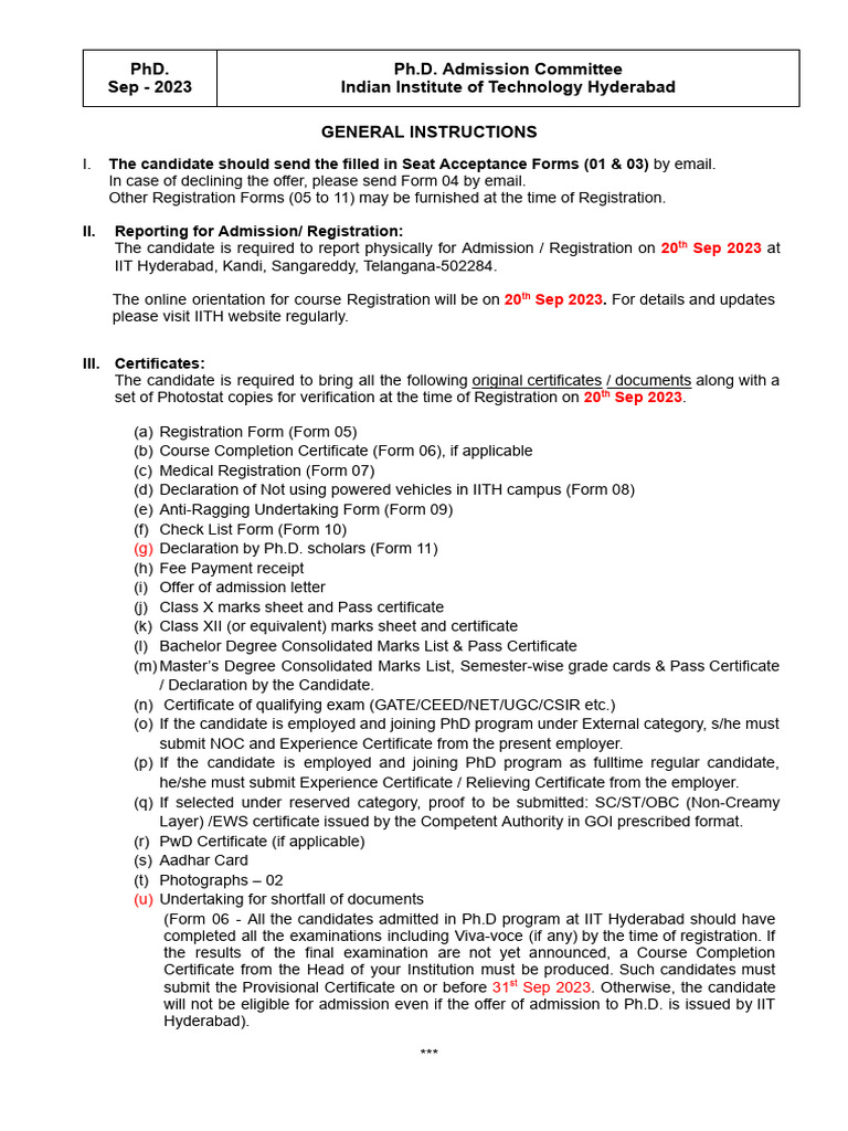 3_Ph.D_Registration Forms(2).docx - Google Docs | PDF