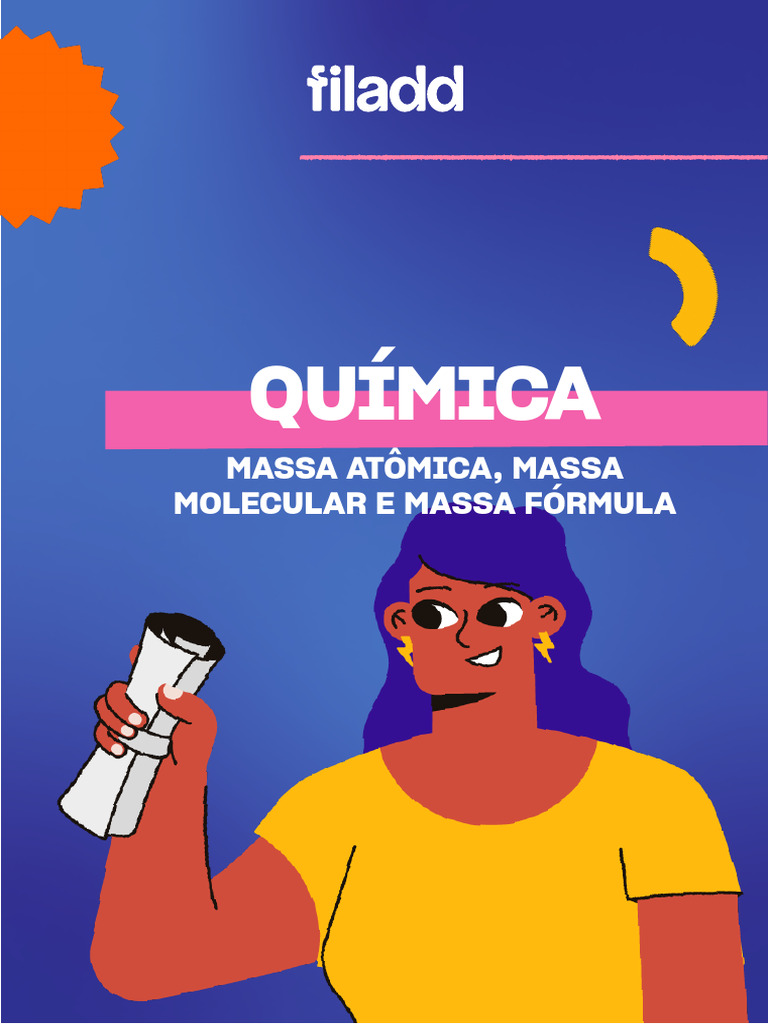 Massa Atomica Massa Molecular e Massa-Formula | PDF