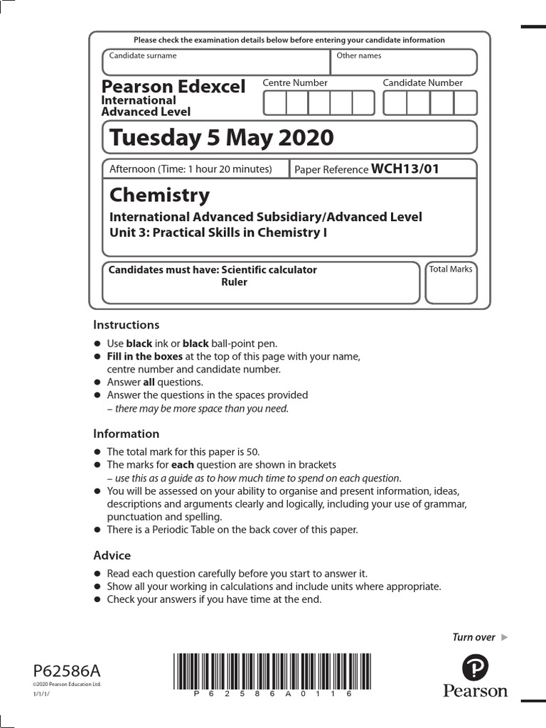 October 2020 (IAL) QP | PDF