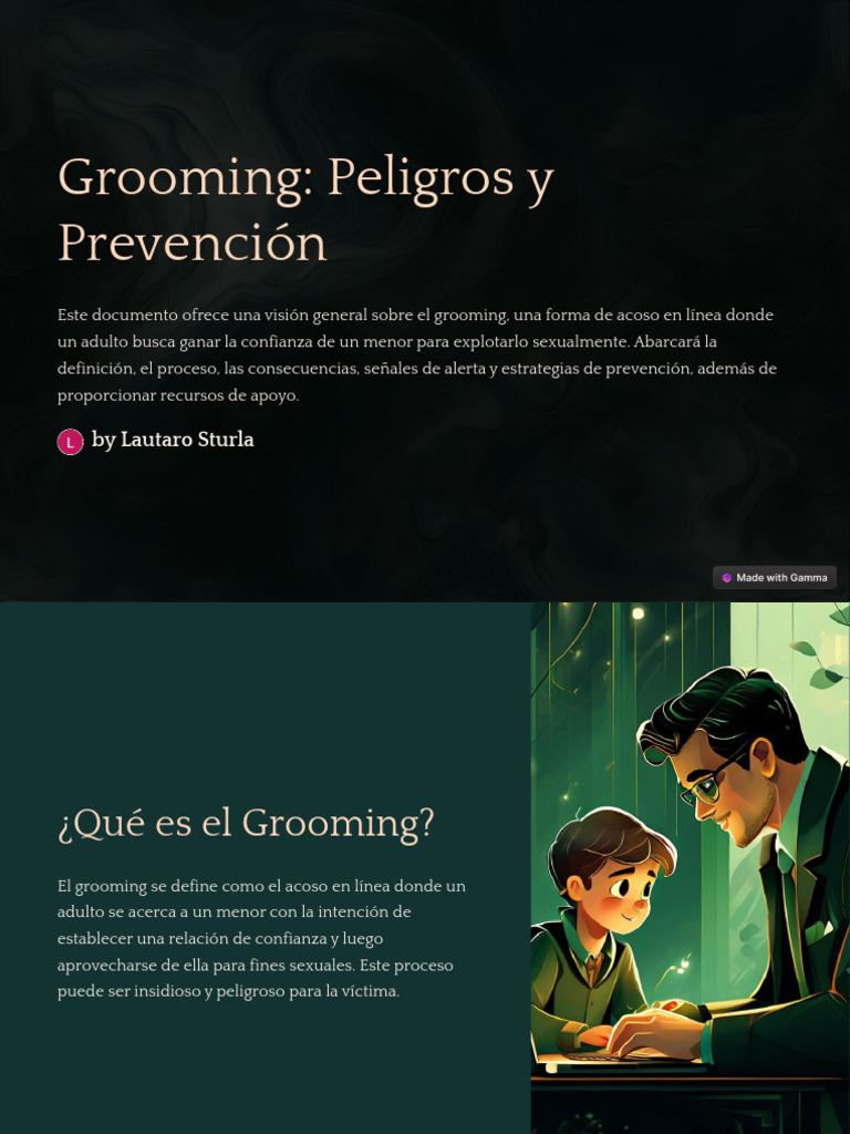 Grooming-Peligros-y-Prevencion | PDF