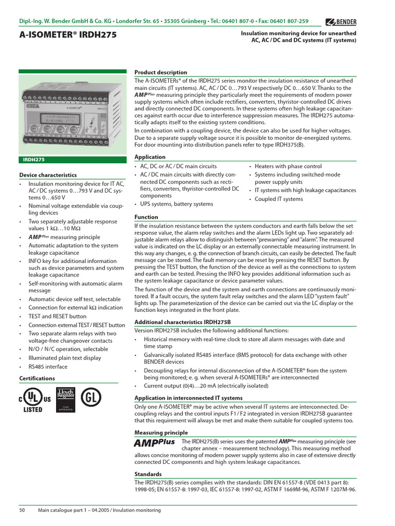 IRDH275 DB en | PDF
