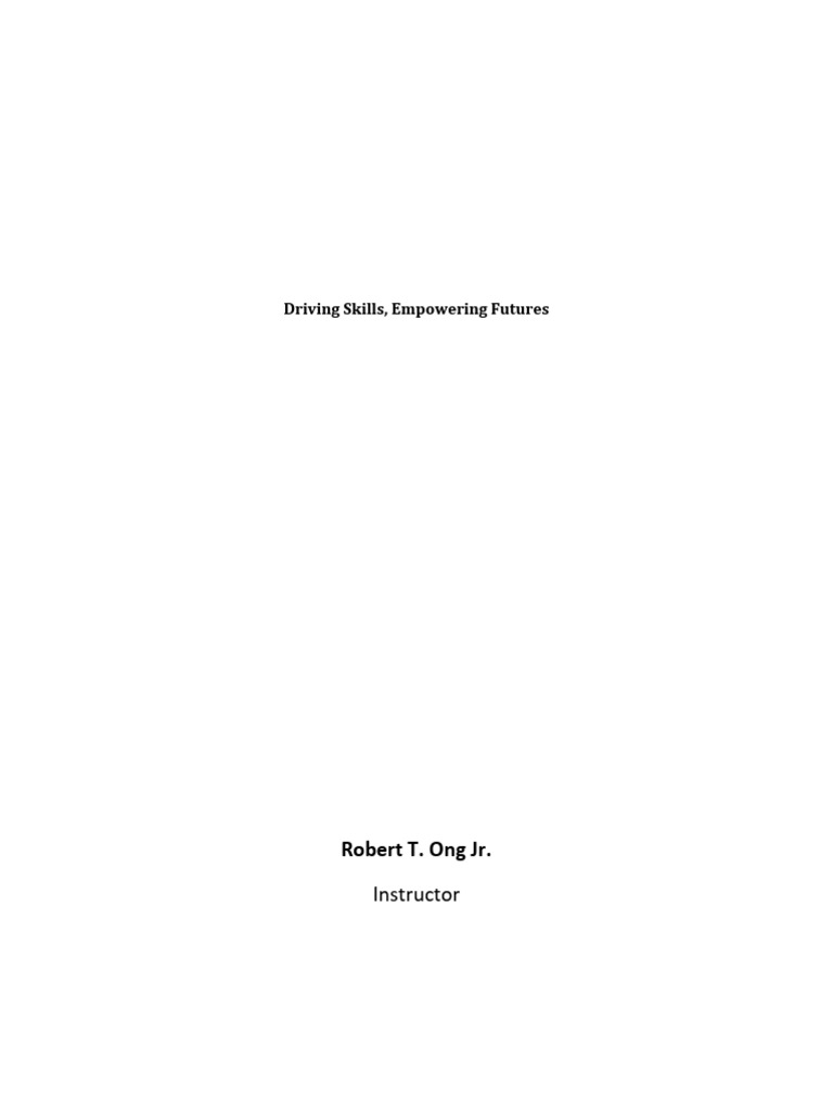 Automotive Module 1st Quarter | PDF