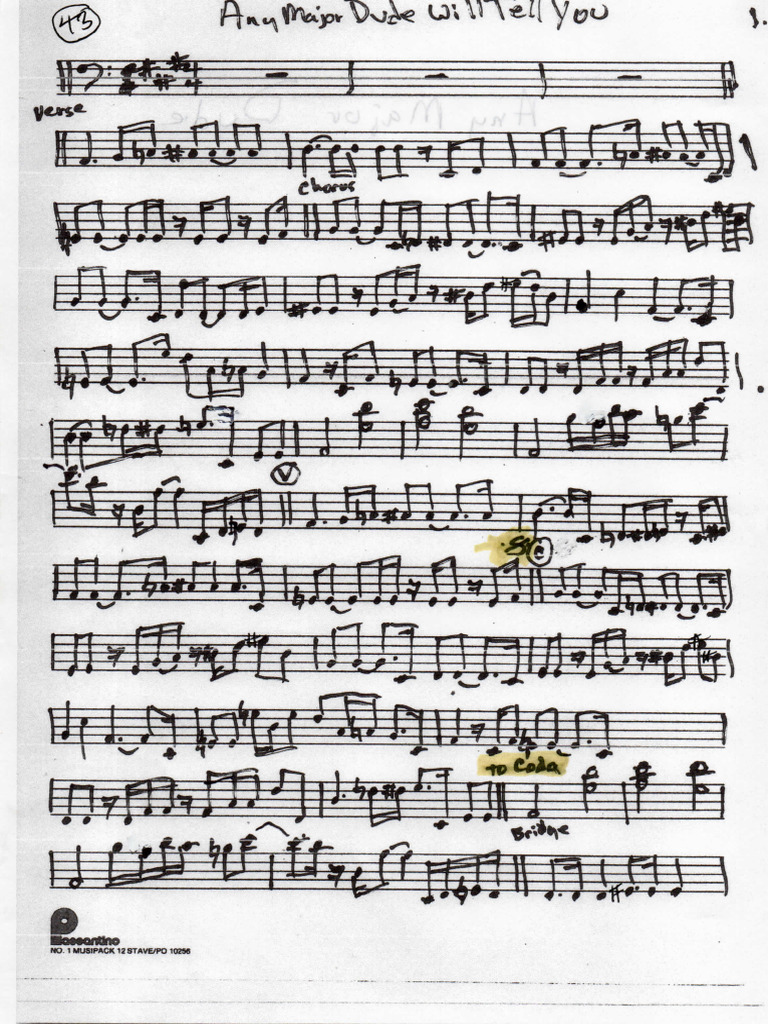 Any Major Dude | PDF