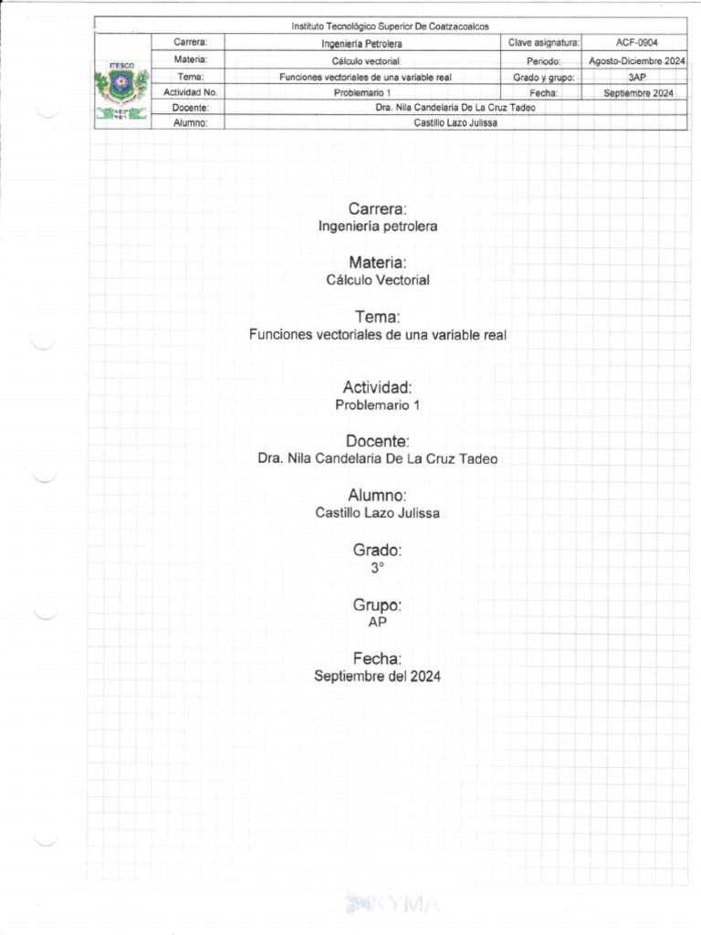 TEMA 3 PROBLEMARIO | PDF