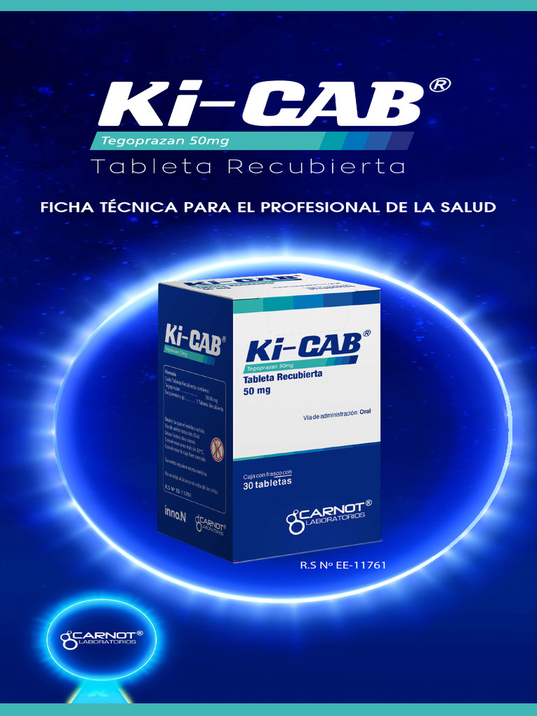 Ficha Tecnica Kicab | PDF | Medicamentos con receta | Salud y bienestar