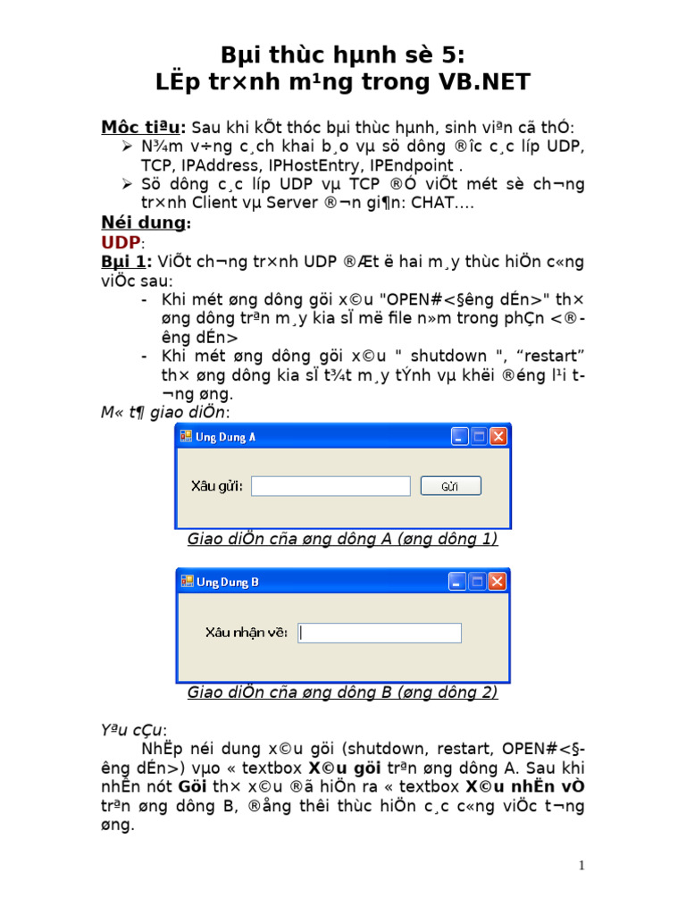 BaiThucHanhSo3 (lapTrinhMang) | PDF