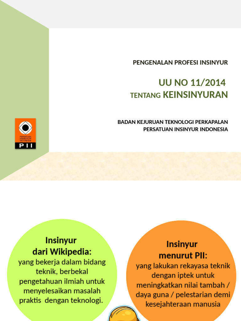 Pengenalan Profesi Insinyur - BKTP 16JUNI2022 1 | PDF