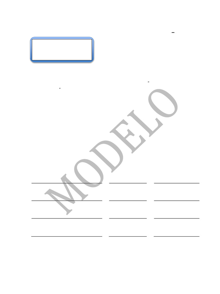 Modelo TCUD | PDF