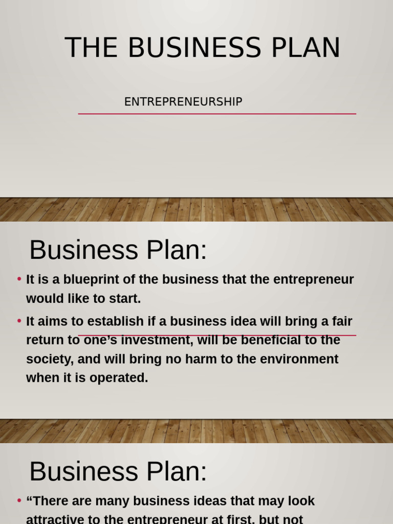 Entrep Business Plan | PDF