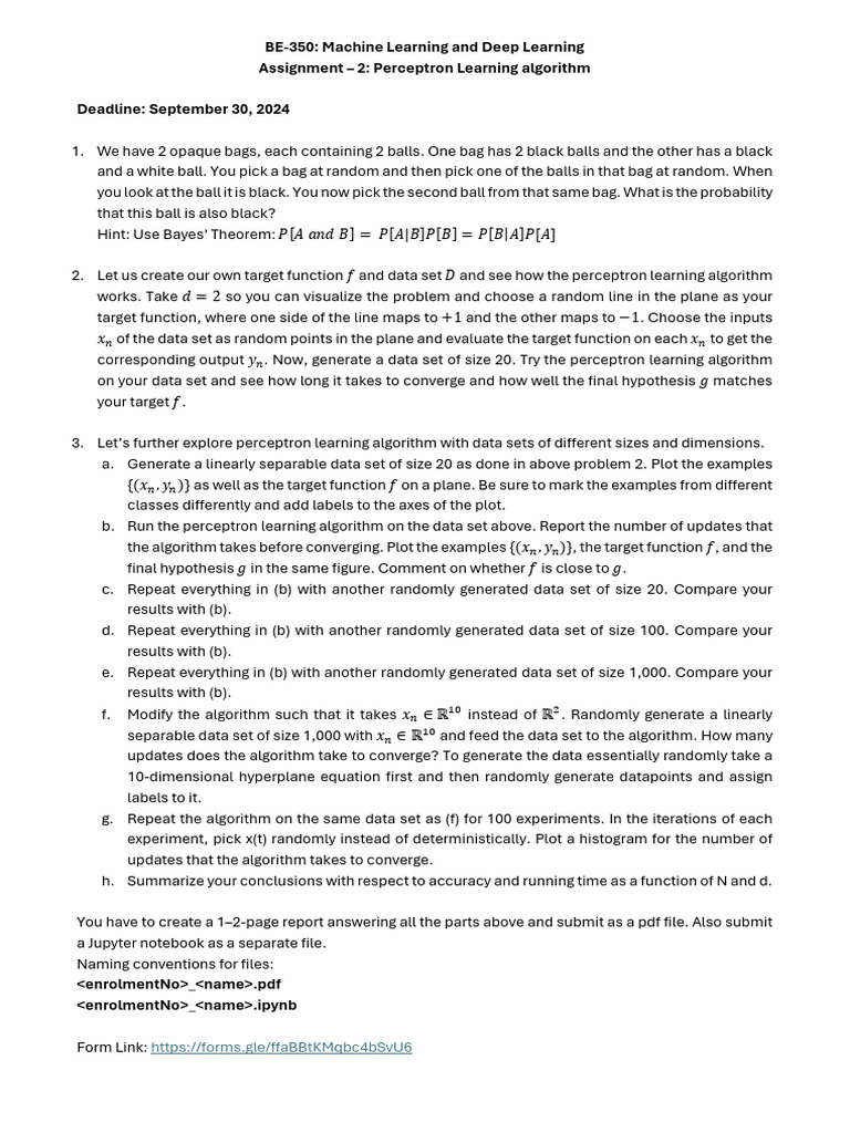 Assignment-2 ML | PDF | Machine Learning | Teaching Methods & Materials