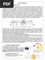 Modelo atómico de Nagaoka y Saturnino | PDF | Átomos | Núcleo atómico