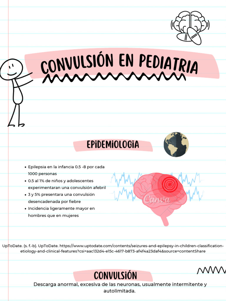 Convulsión en Pediatría | PDF