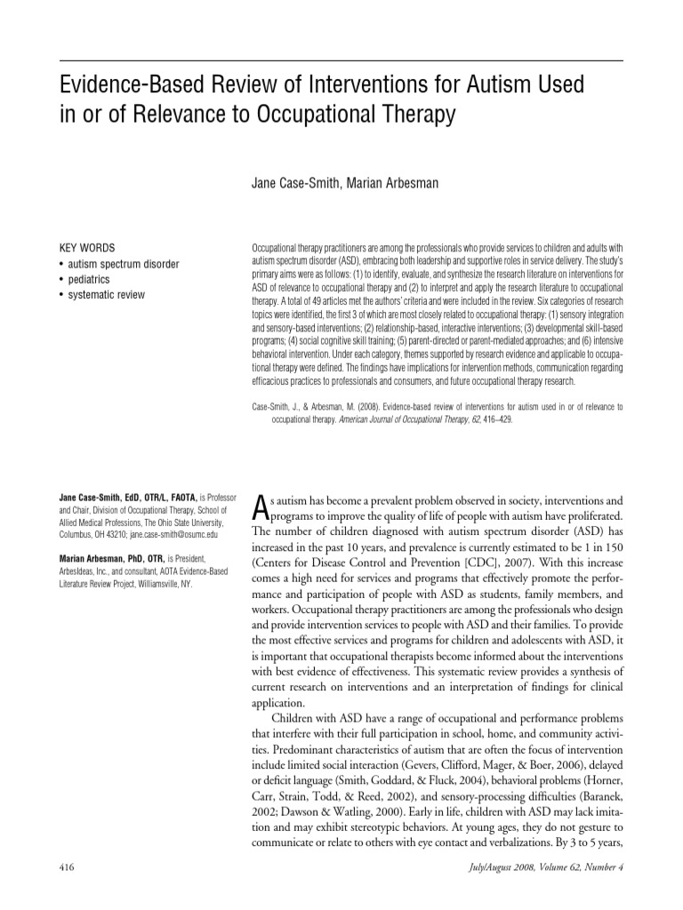Evidence-Based Review of Inter | PDF