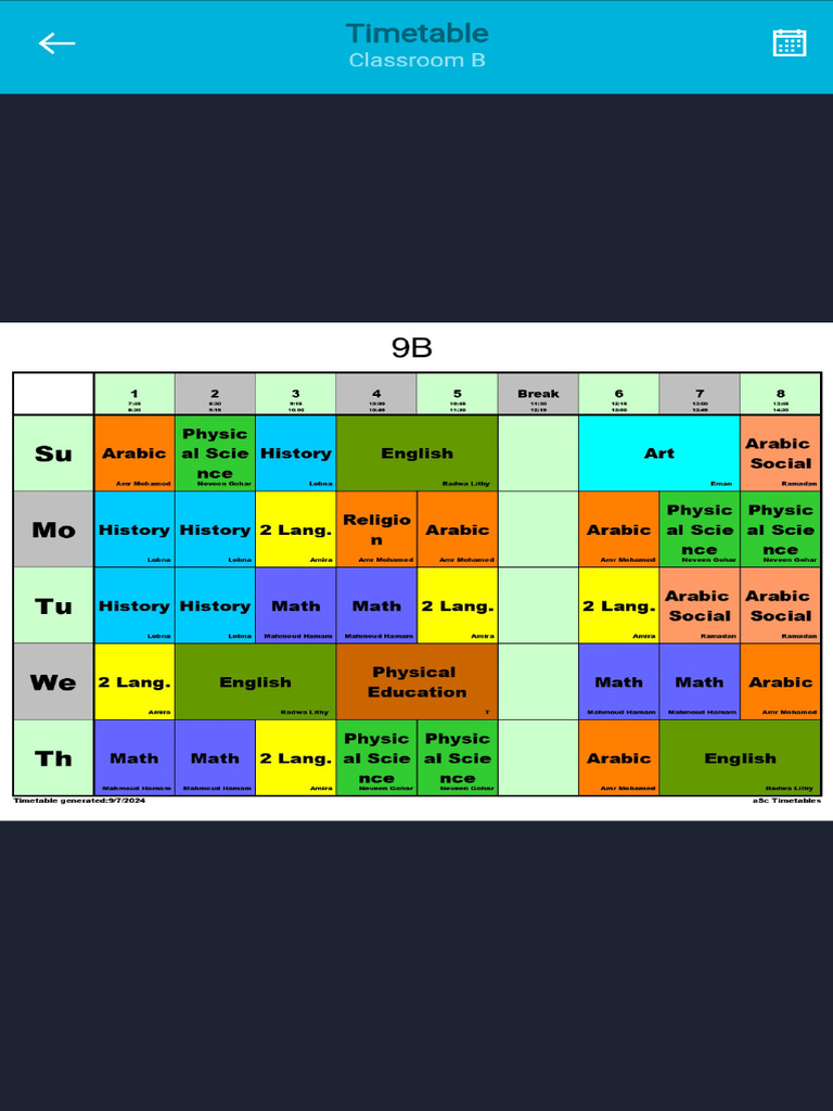 Httpsstudent - Nis BLB - Com#timetable | PDF