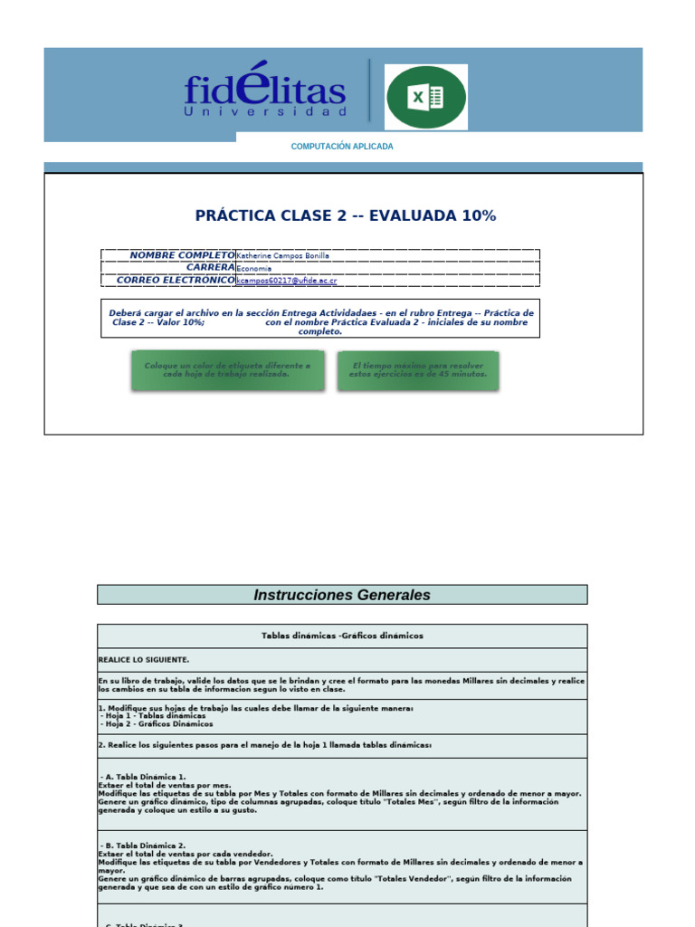 Práctica Evaluada 2 - KCB | PDF
