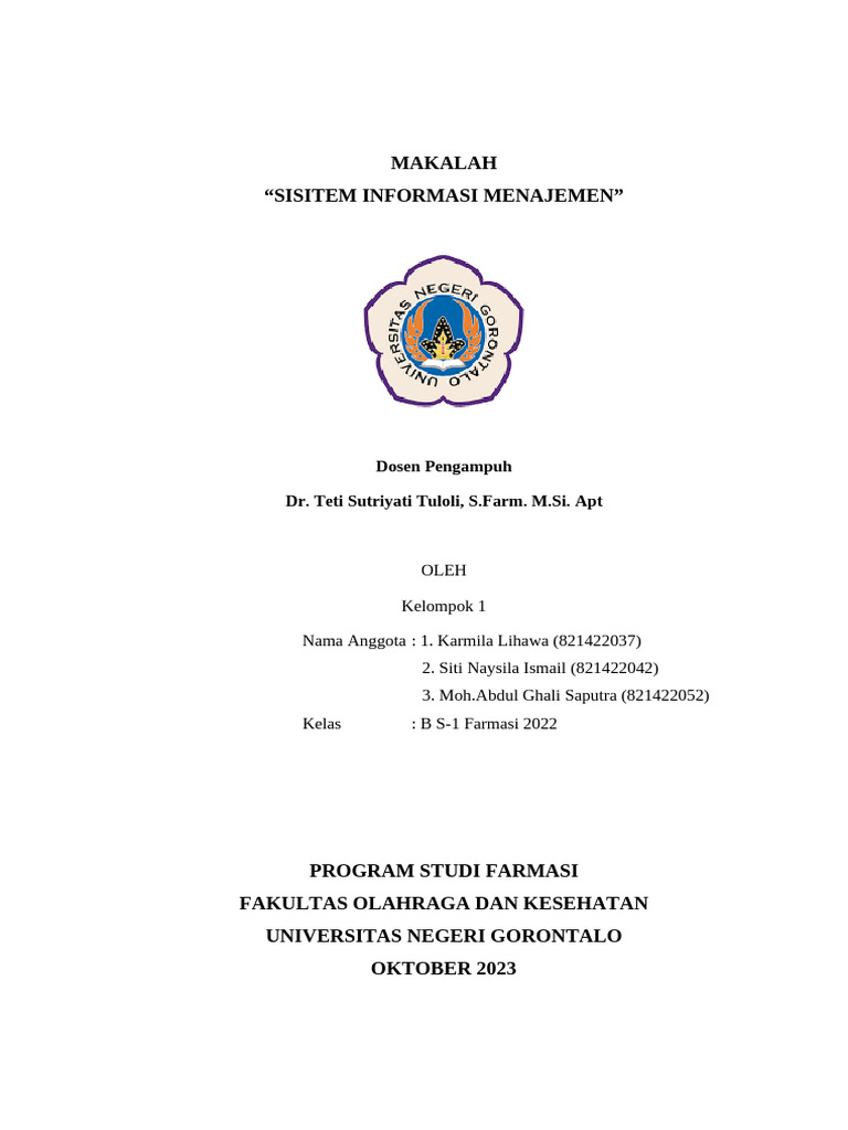 Makalah Sim Kel 1 | PDF
