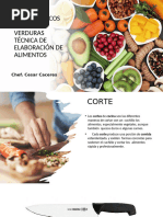 French Knife Cuts Explained | PDF | Cooking | Food And Drink Preparation