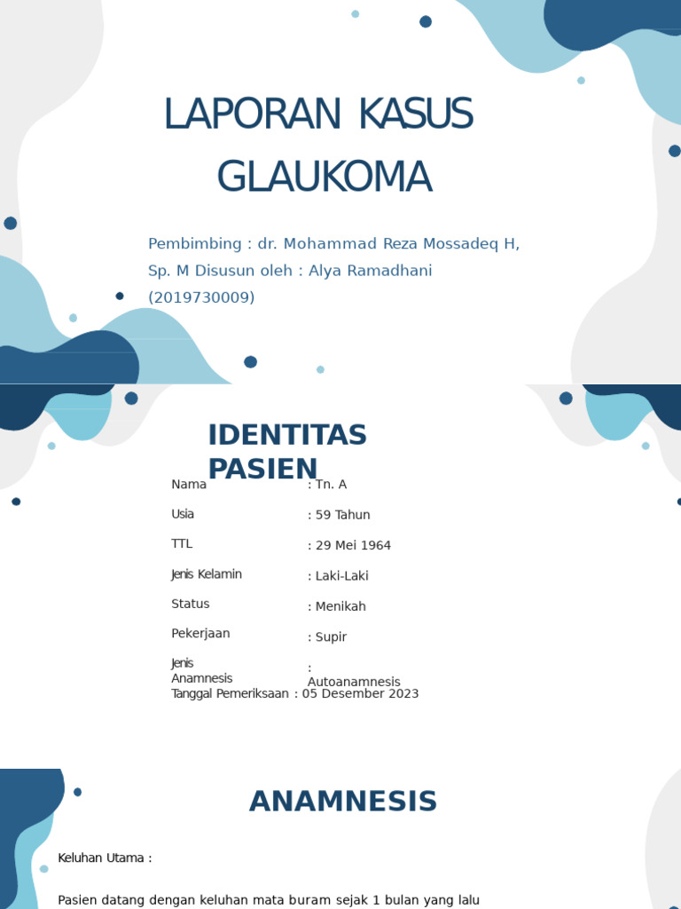 Case Report Mata - Alya Ramadhani | PDF