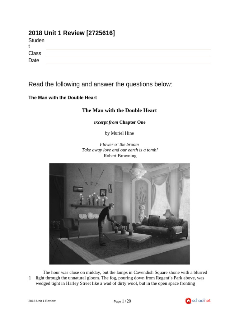 Unit 1 Review Booklet 2018 | PDF