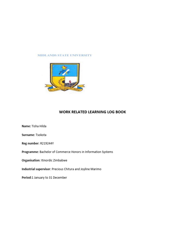 Logbook R 219244 y | PDF
