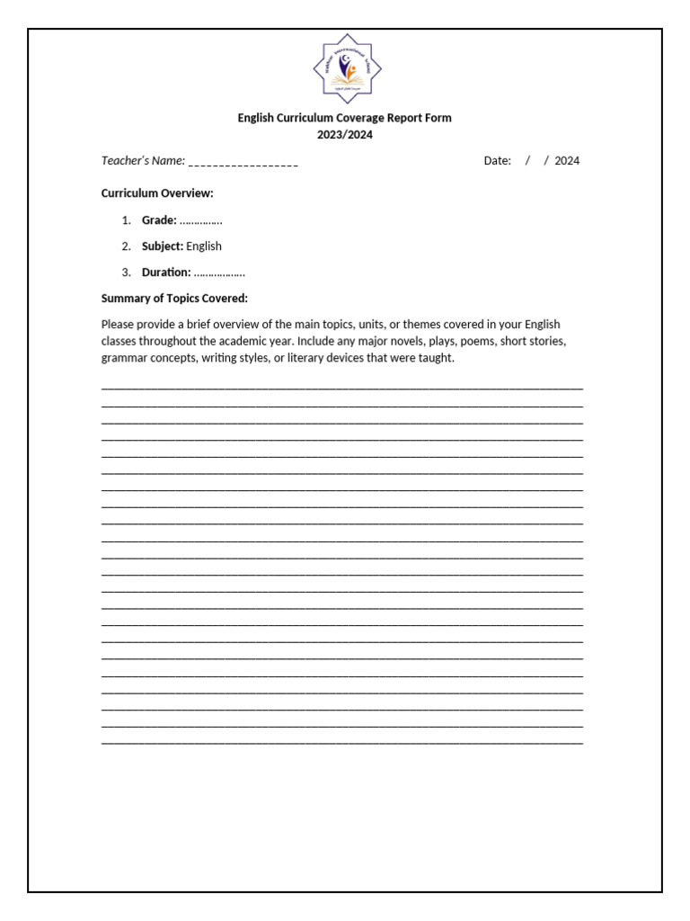 English Report | PDF