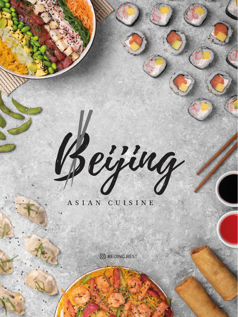 Menú-Beijing-Asian-Cuisine 2024 - 240507 - 140011 | PDF