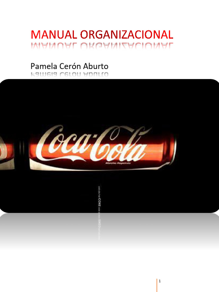 MANUAL ORGANIZACIONAL COCA COLA | PDF